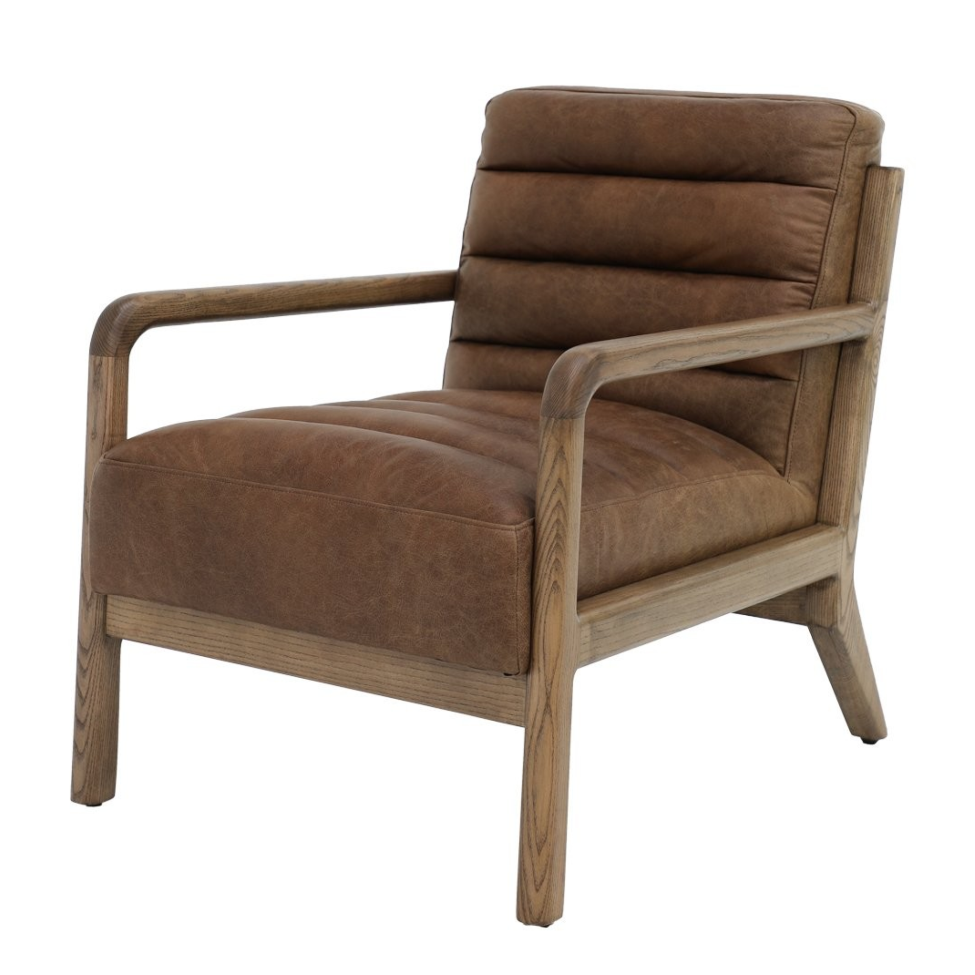 MORRISON LEATHER ARMCHAIR | ANTIQUE SAND | Best Furniture Shop