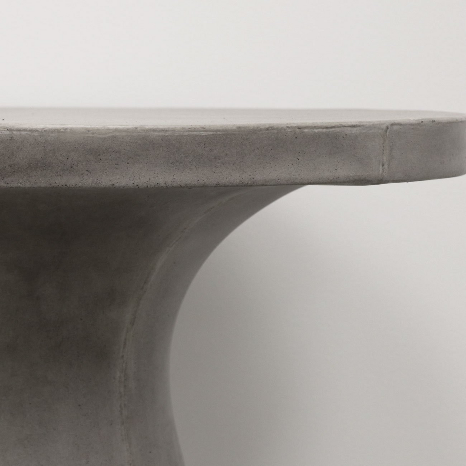 CORFU CONCRETE PEDESTAL DINING TABLE | GREY | Best Furniture Shop