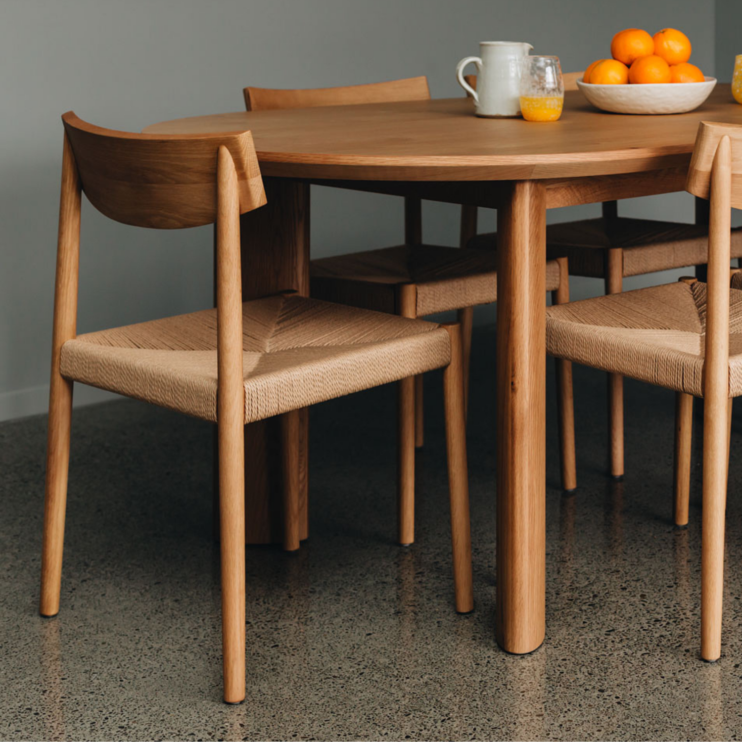 Ingrid Dining Chair - Natural Oak | Best Furniture Shop
