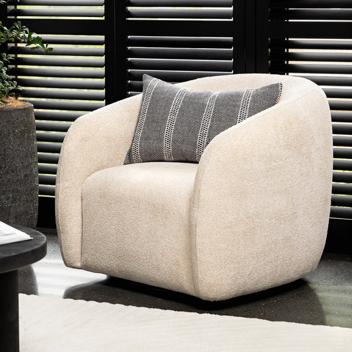 Max Swivel Chair - Natural | Best Furniture Shop