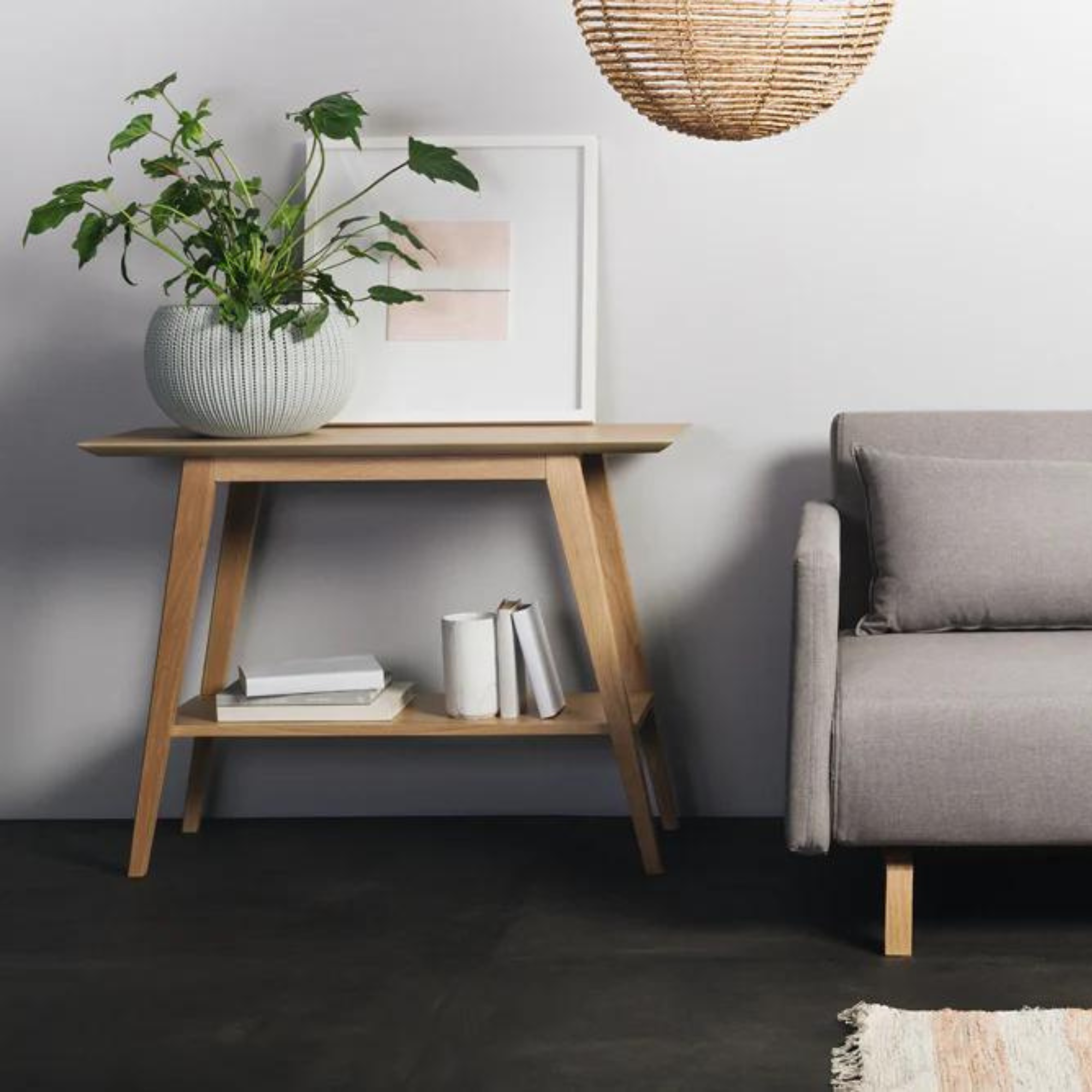 OSLO HALL | CONSOLE TABLE WITH SHELF | Best Furniture Shop