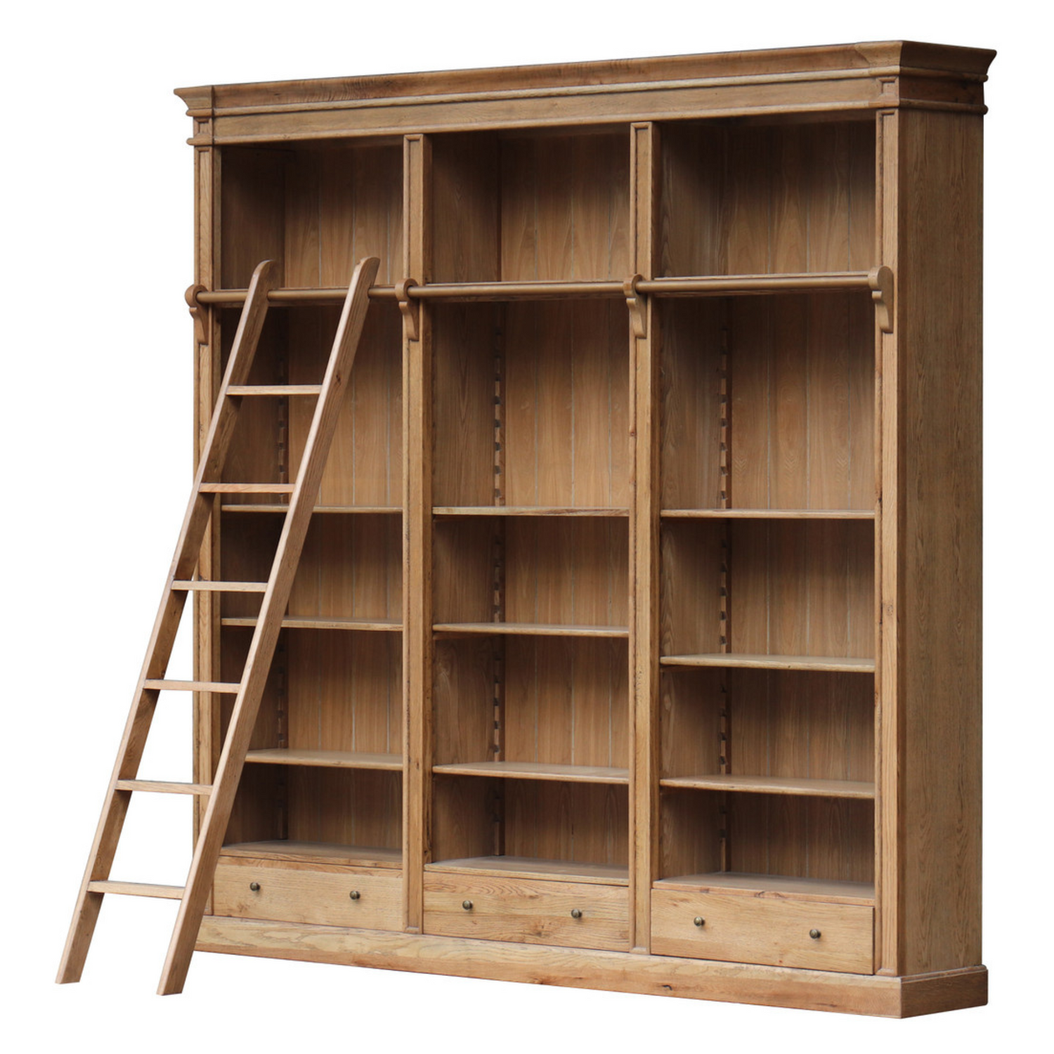 TURNER OAK EXTRA LARGE BOOKCASE | Best Furniture Shop