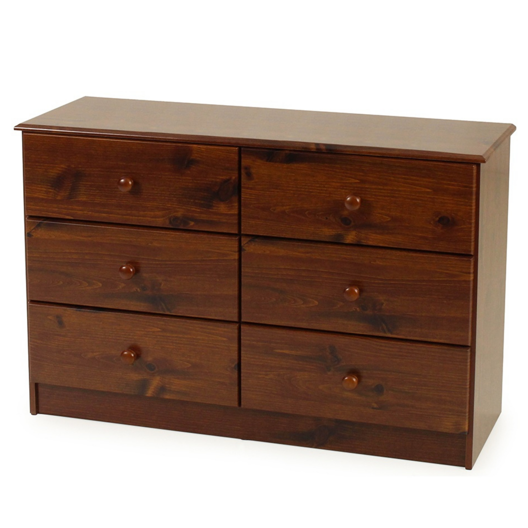 Kingston 6 Drawer Lowboy | Best Furniture Shop