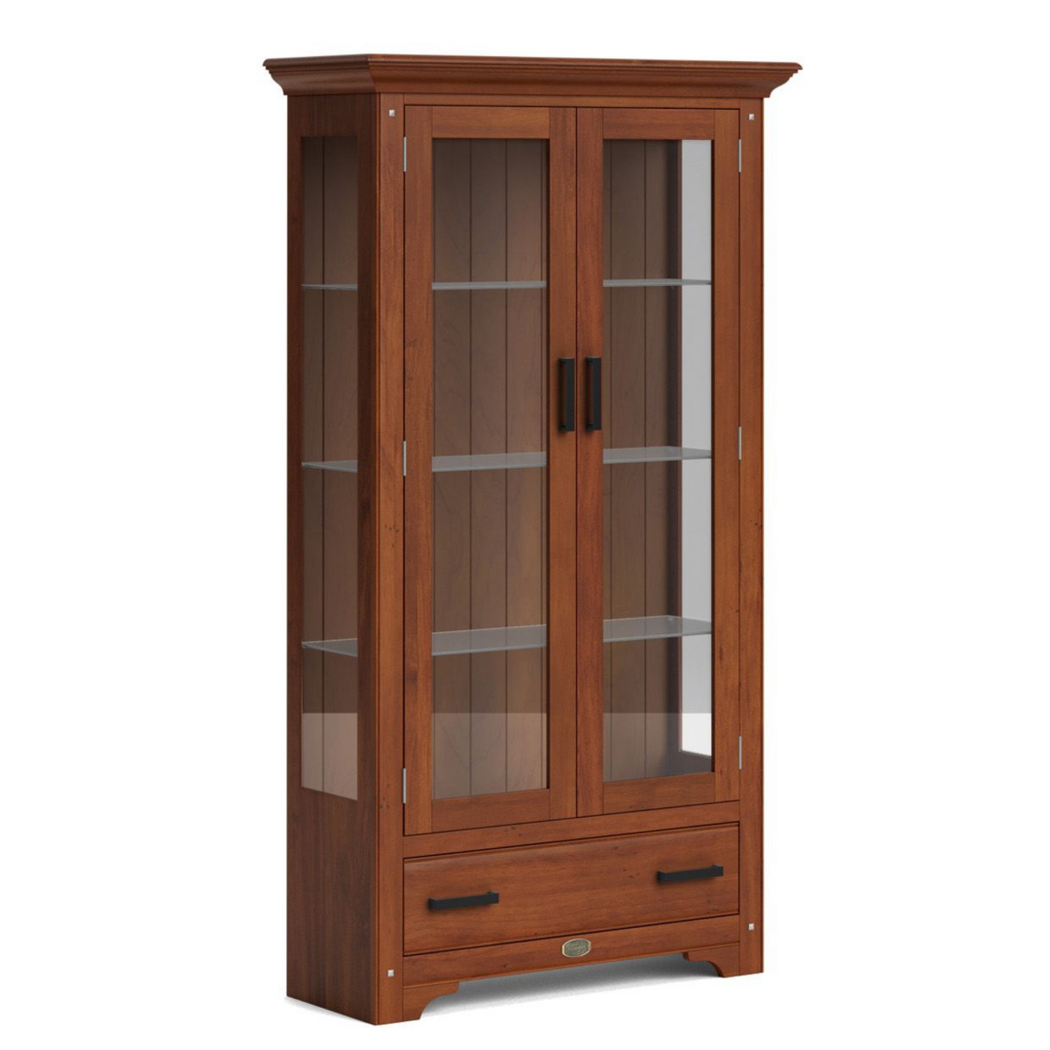 Villager 2 Door Display Cabinet - NZ Made | Best Furniture Shop