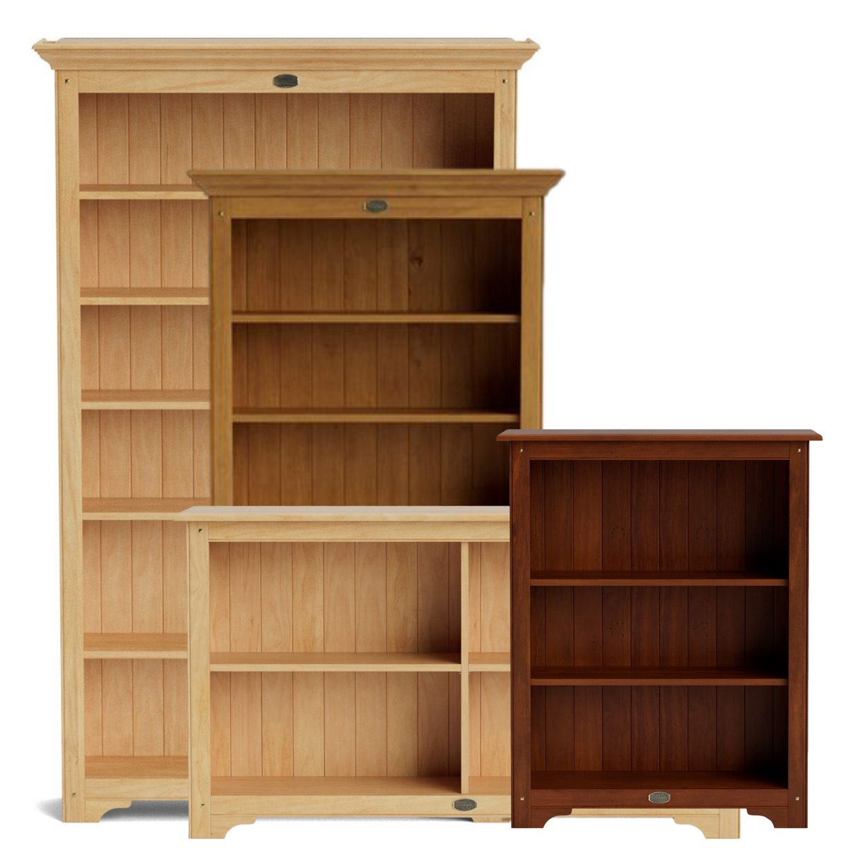 VILLAGER BOOKCASES | 4 SIZES | NZ MADE | Best Furniture Shop